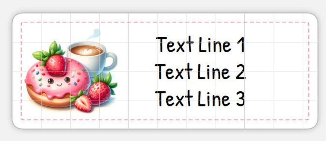 Address Labels Printable DOWNLOAD Happy Mail Swap Shipping Mailing Cute ...