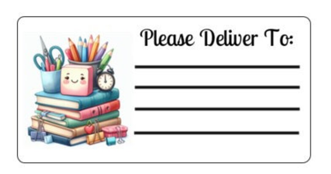 Printable INSTANT DOWNLOAD PDT Please Deliver to Labels Mailing Label ...