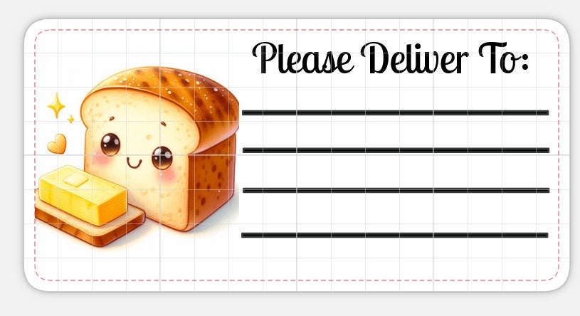 Printable INSTANT DOWNLOAD PDT Please Deliver to Labels Mailing Label ...