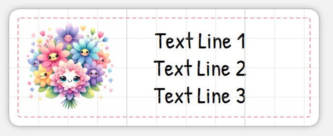 Address Labels Printable DOWNLOAD Happy Mail Swap Shipping Mailing Cute ...