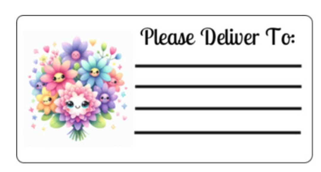 Printable INSTANT DOWNLOAD PDT Please Deliver to Labels Mailing Label ...