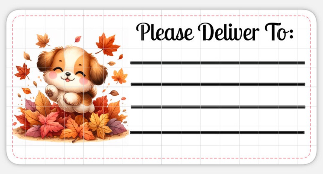 Printable INSTANT DOWNLOAD PDT Please Deliver to Labels Mailing Label ...
