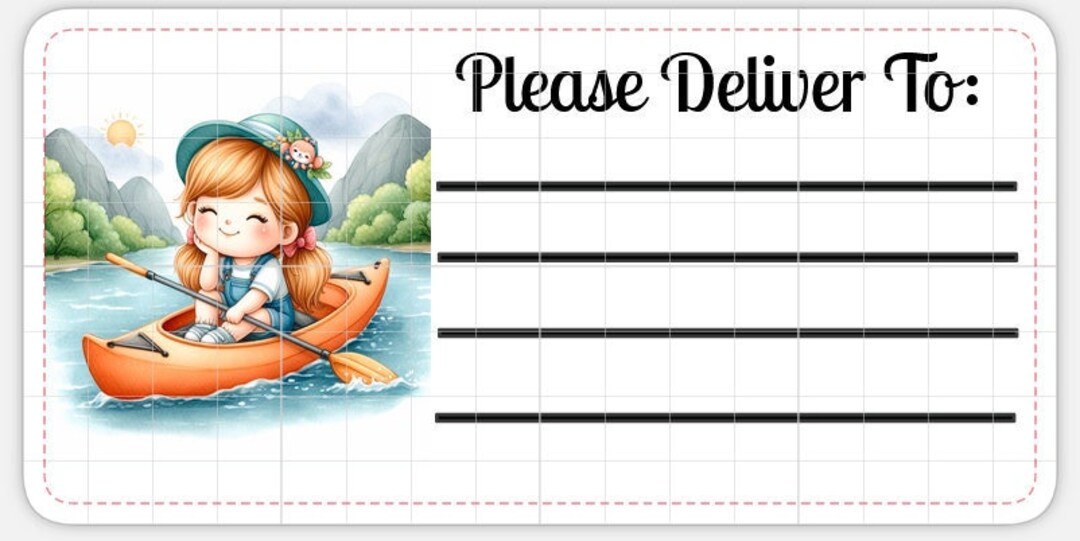 Printable INSTANT DOWNLOAD PDT Please Deliver to Labels Mailing Label ...