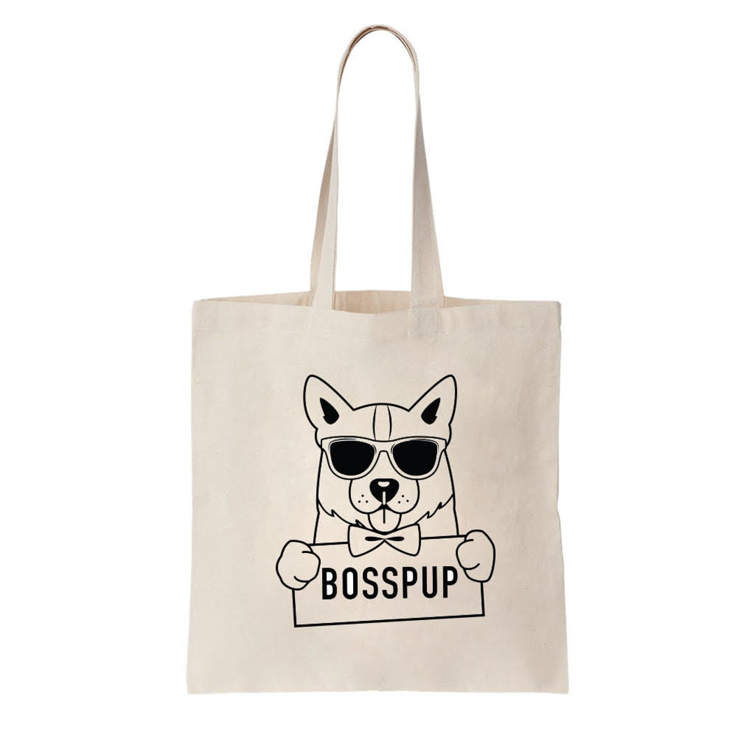 Bosspup Tote Bag Corgi (corgi Bag, Corgi Tote, Corgi Accessories, Corgi ...