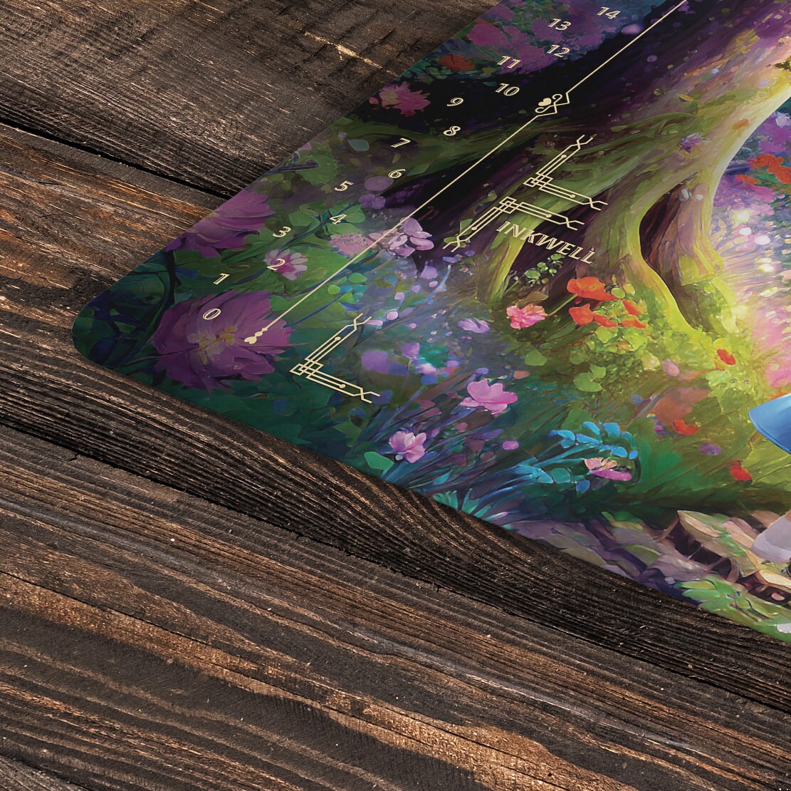 Lorcana Playmat Wonderland Zoned Mat - Etsy