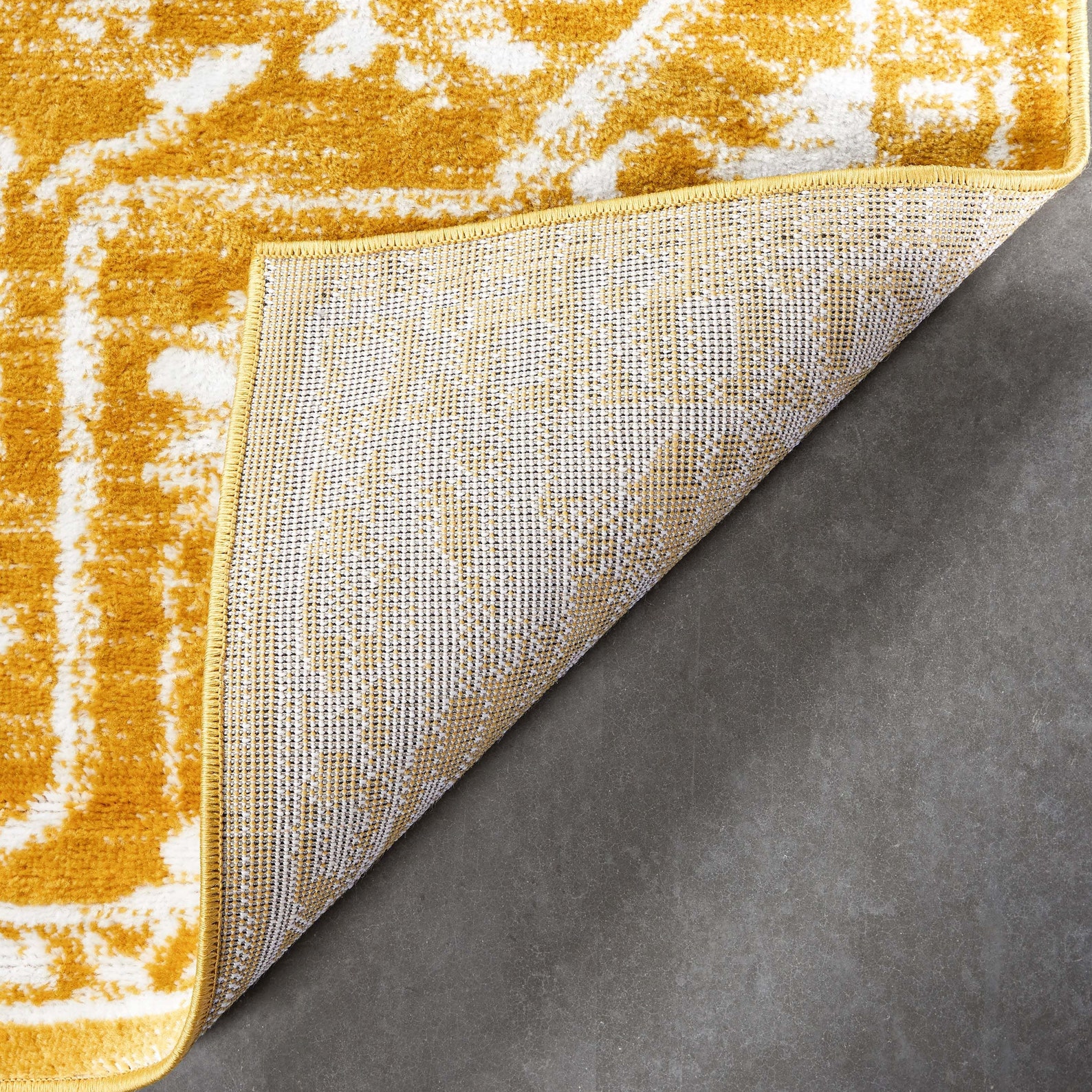 Disa Vintage Medallion Gold Soft Rug by Chill Rugs - Etsy