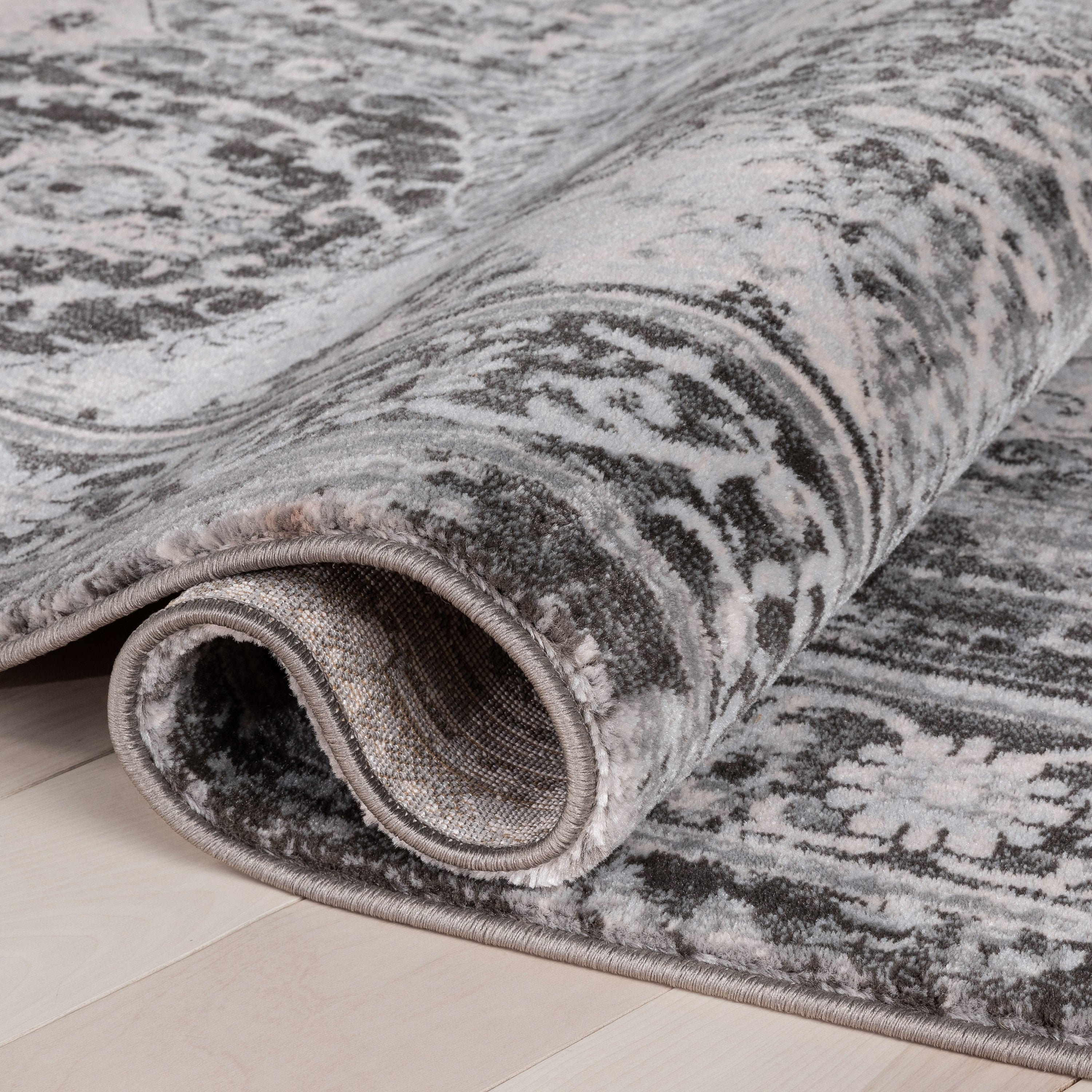 Marjorie Vintage Oriental Persian Panel Dark Grey Rug - Etsy