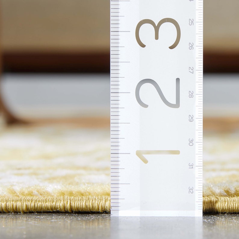 Disa Vintage Medallion Gold Soft Rug by Chill Rugs - Etsy