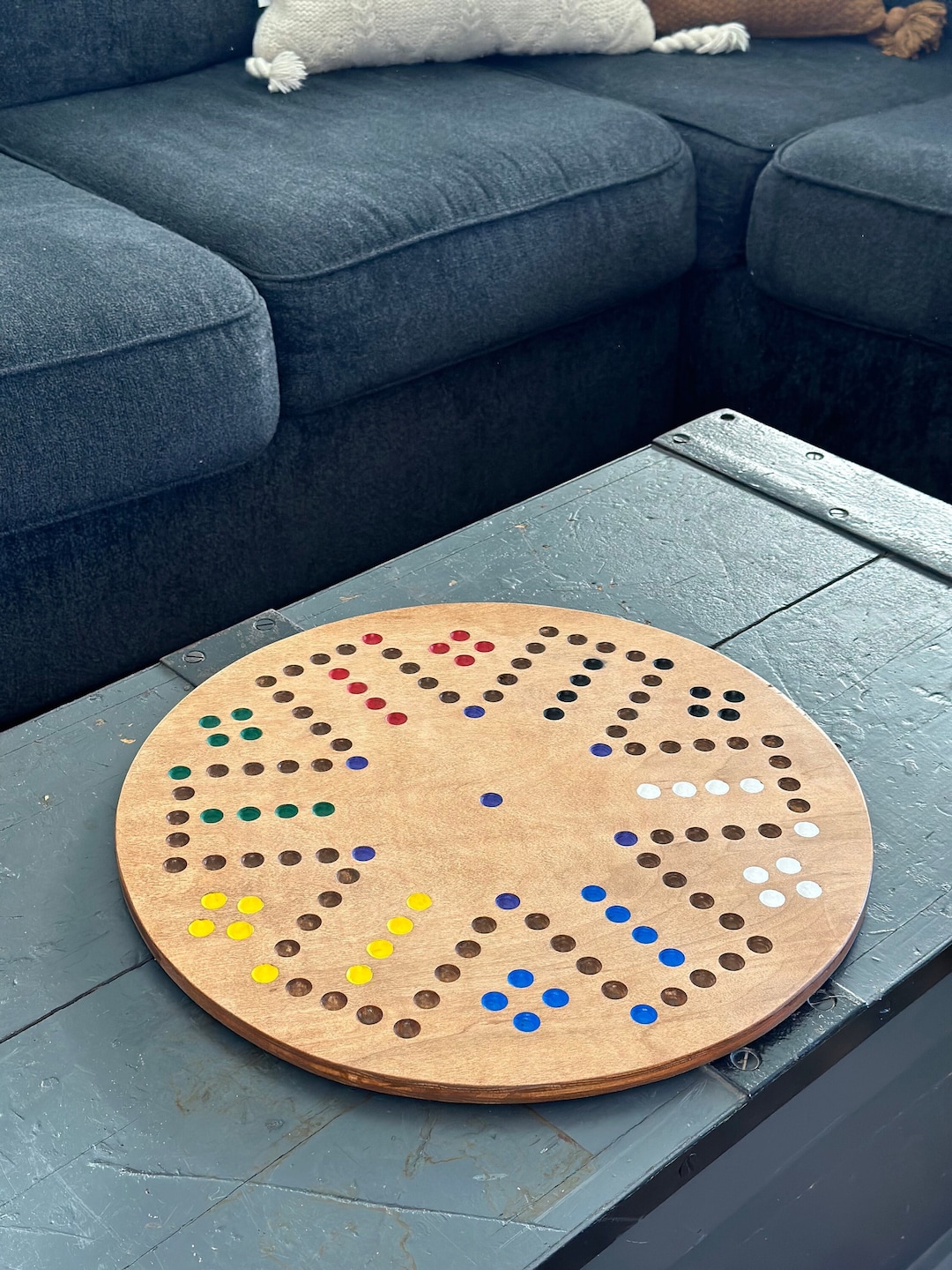 Custom Handmade Marbles Game - Etsy