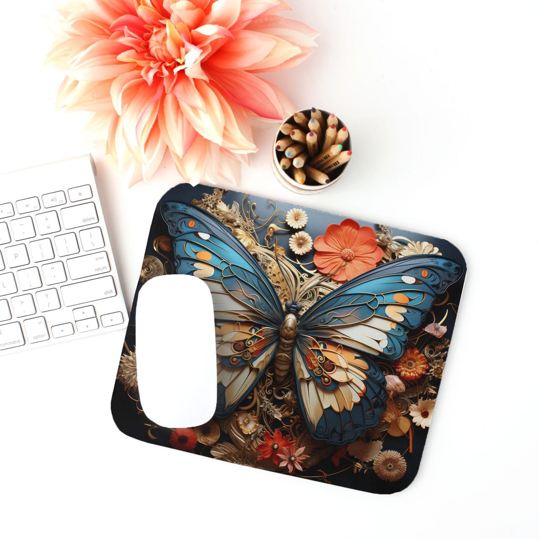 Mouse Pad 3D Butterfly Sublimated Mouse Pad for Children - Etsy