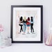 Custom Printable Four Best Friends, Personalized Four Soul Sisters ...