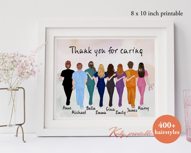 Eight Friends Printable 8 Friends Printable Personalized - Etsy