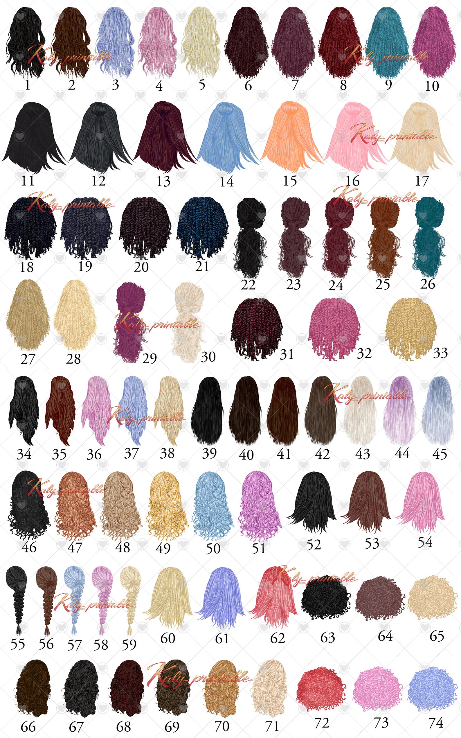 Six Best Friends Six Girls Soul Sisters Watercolor Printable - Etsy