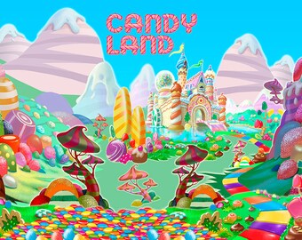 Candyland decoration | Etsy