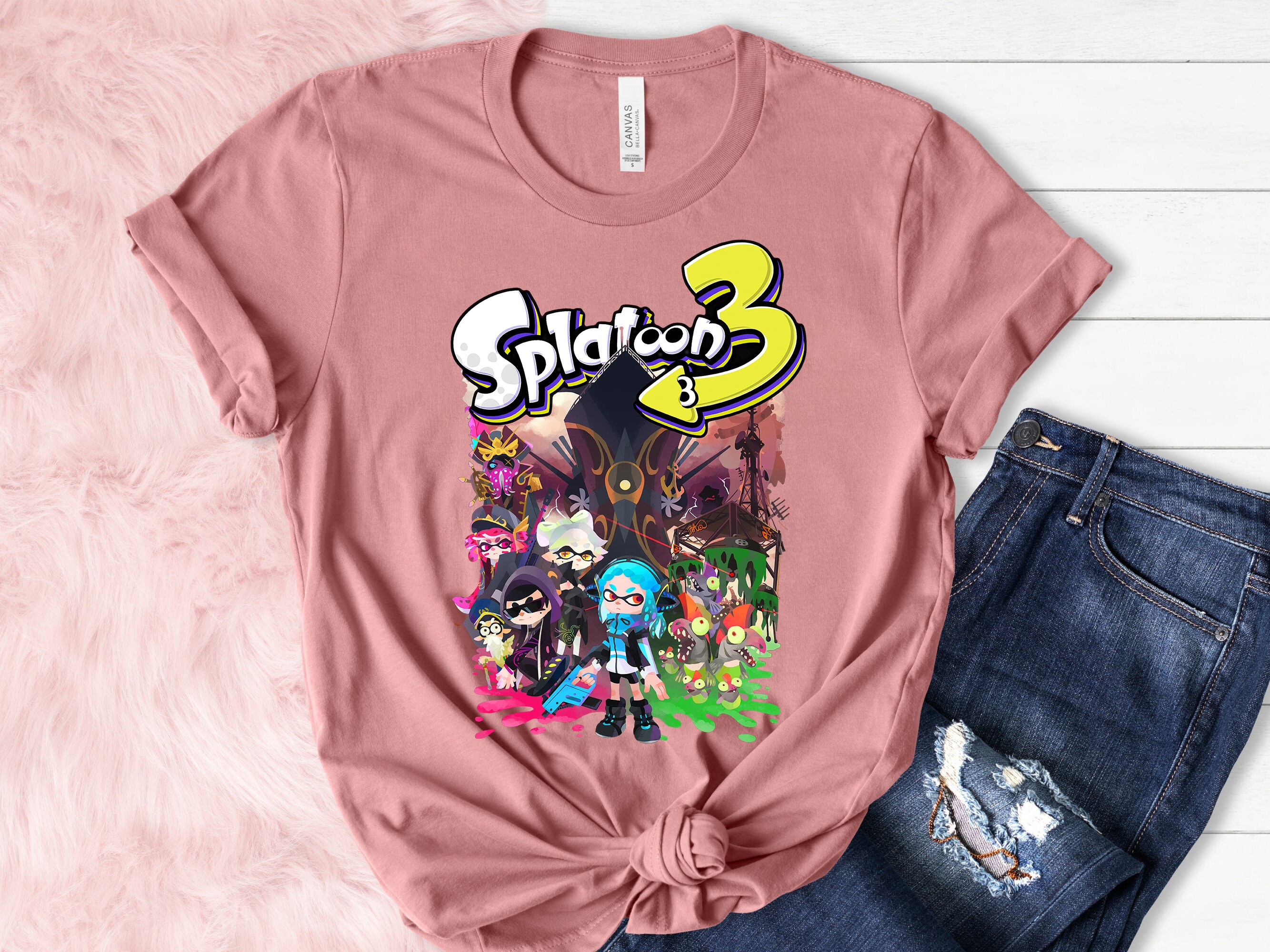 Splatoon Shirt, Splatoon Unisex Video Game Shirt sold by Imran ali Khan ...