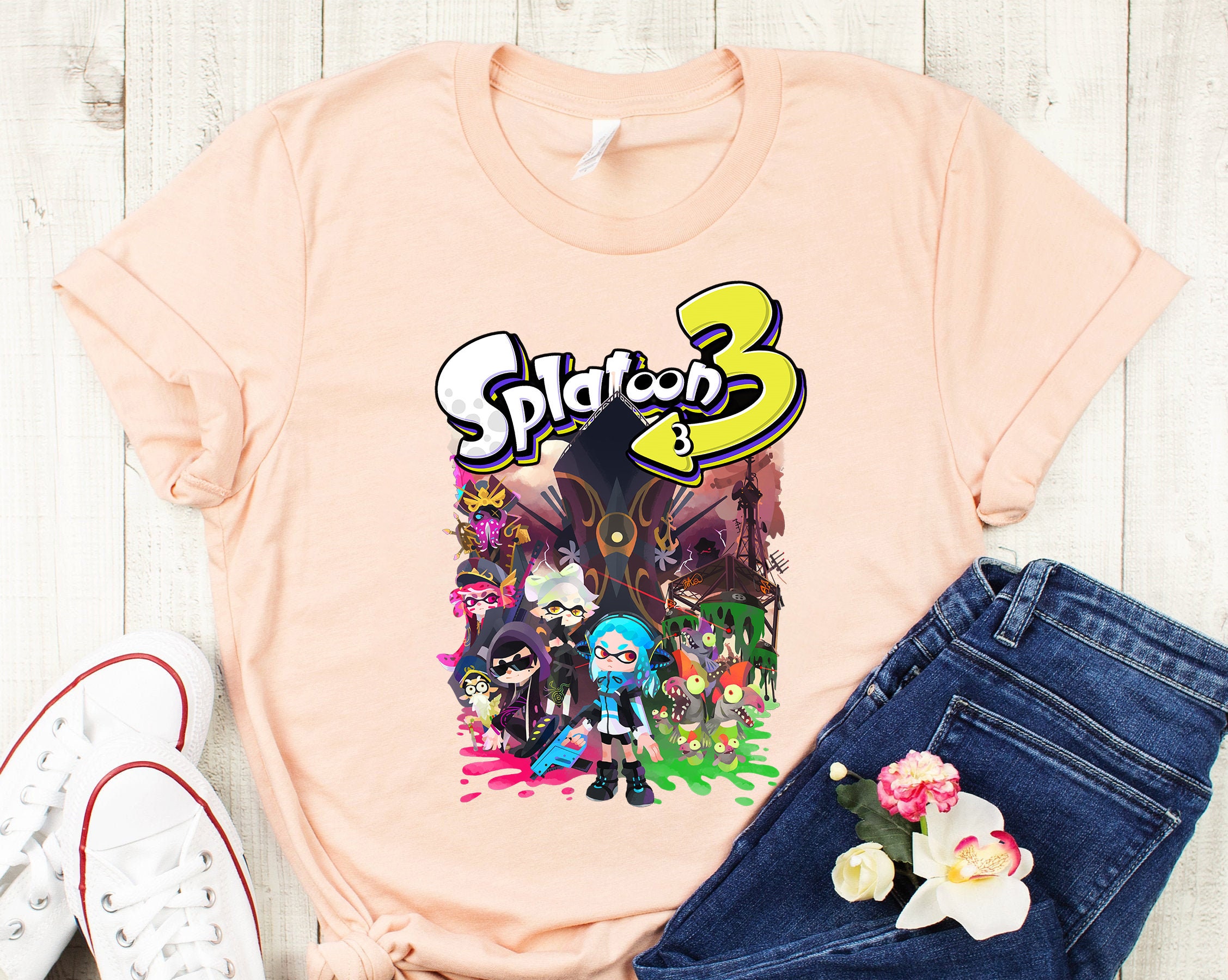 Splatoon Shirt, Splatoon Unisex Video Game Shirt sold by Imran ali Khan ...