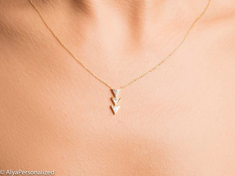 Dainty Gold Necklace - Delicate Necklace - Gold Chain Necklace ...