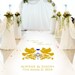 Personalised Wedding Aisle Runner walk of Love Custom Church Wedding ...