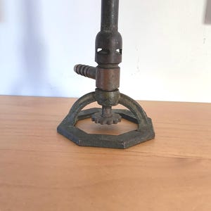 Antique Laboratory Bunsen Burner, Tarnished Brass - Etsy