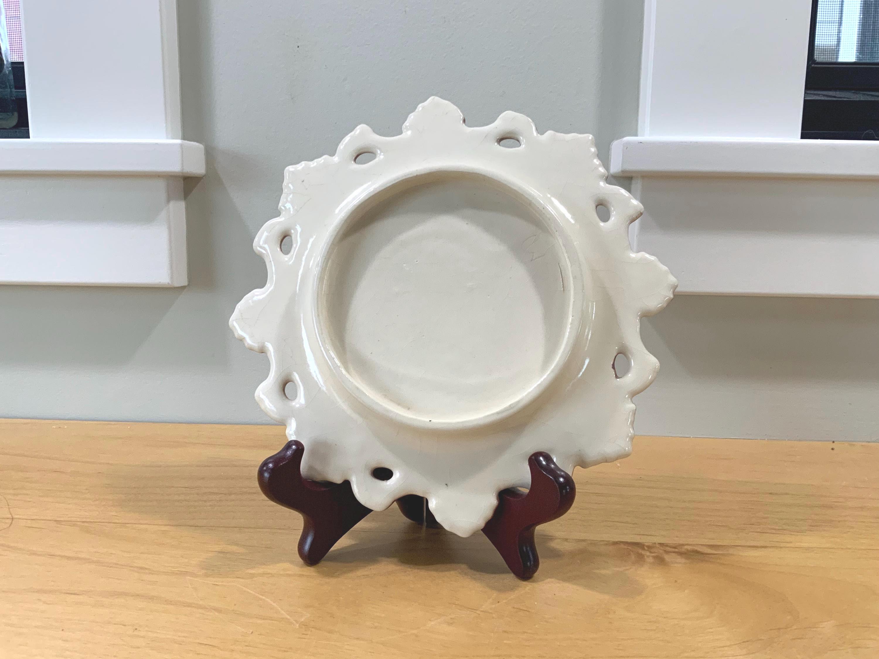 Vintage Ceramic Winter Scene Trinket Dish or Tray, Currier & Ives - Etsy