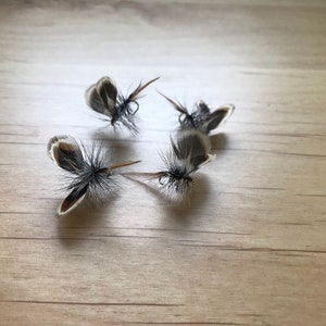 Fly Fishing Flies: Four (4) Griffiths Moth Dry Flies - Etsy