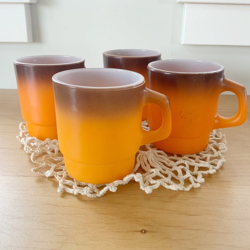 Orange Fire King - Etsy
