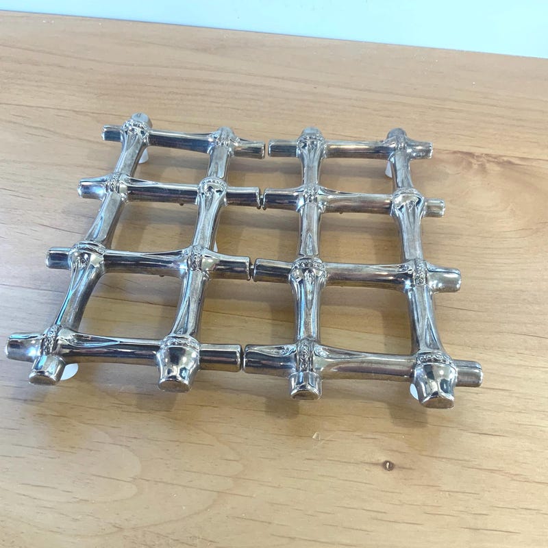 Silver Trivet - Etsy