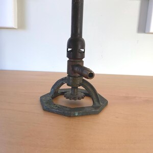 Antique Laboratory Bunsen Burner, Tarnished Brass - Etsy