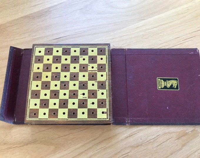Vintage Library Book Chess Set From Drueke Vol 100 - Etsy