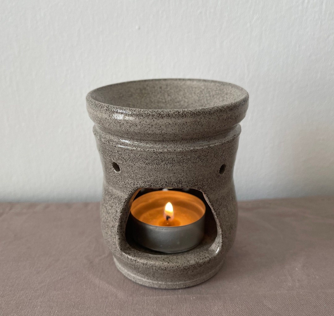 Ceramic Handmade Oil Burner; Ceramic Wax Warmer; Handmade Ceramic Wax ...