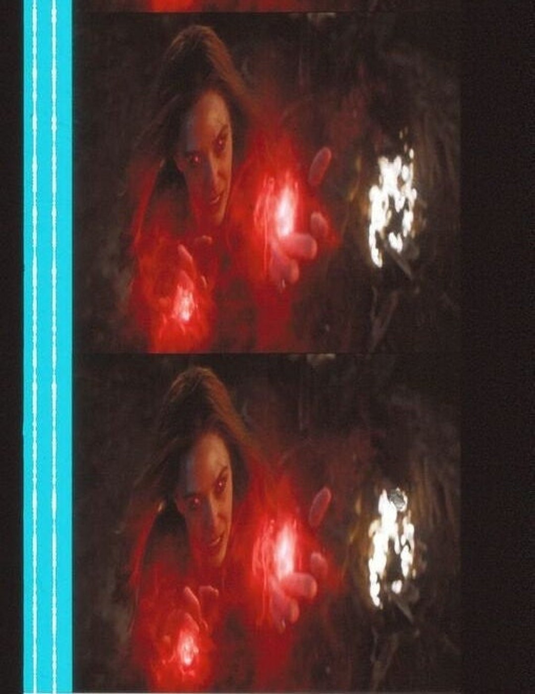 35mm Film Cell in a Keyring. Iconic Wanda Maximoff/scarlet - Etsy