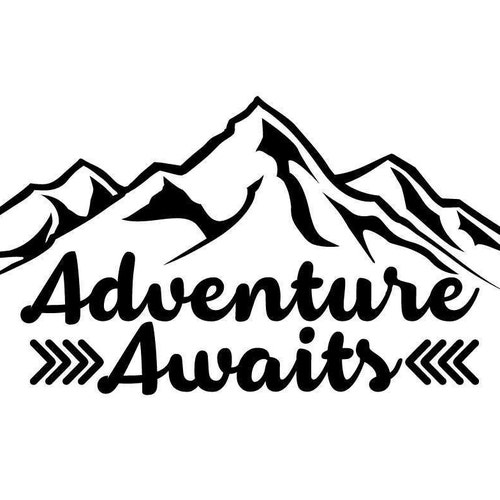 Adventure Arrow Vinyl Decal Adventure Car DecalAdventure | Etsy