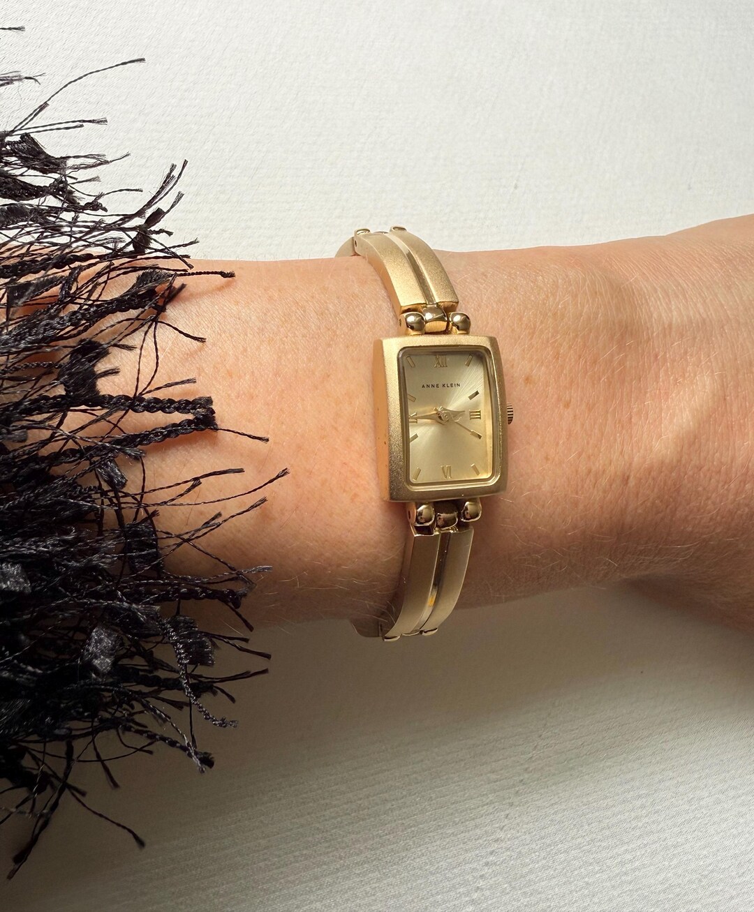 254 Anne Klein Gold Bracelet Watch - Etsy