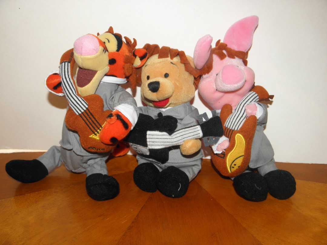 Pooh, Tigger and Piglet Band Beanies - Etsy