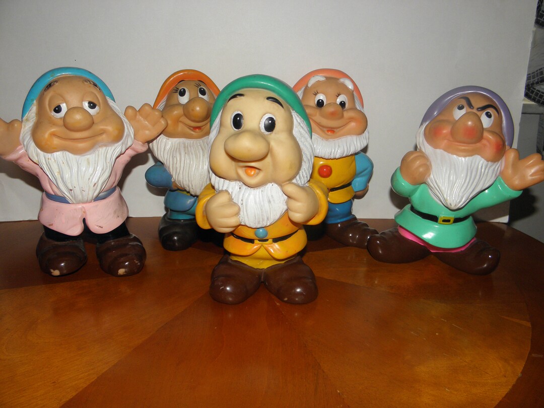 Disney's 8inch Vinyl Dwarves - Etsy