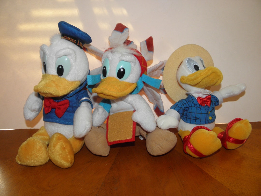 Three Disney Donald Duck Beanies - Etsy