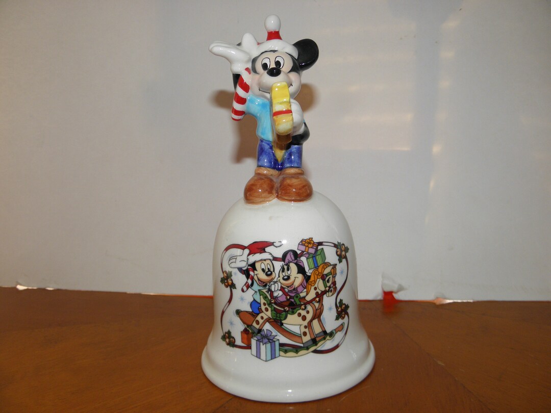 Mickey Mouse Christmas Bell - Etsy