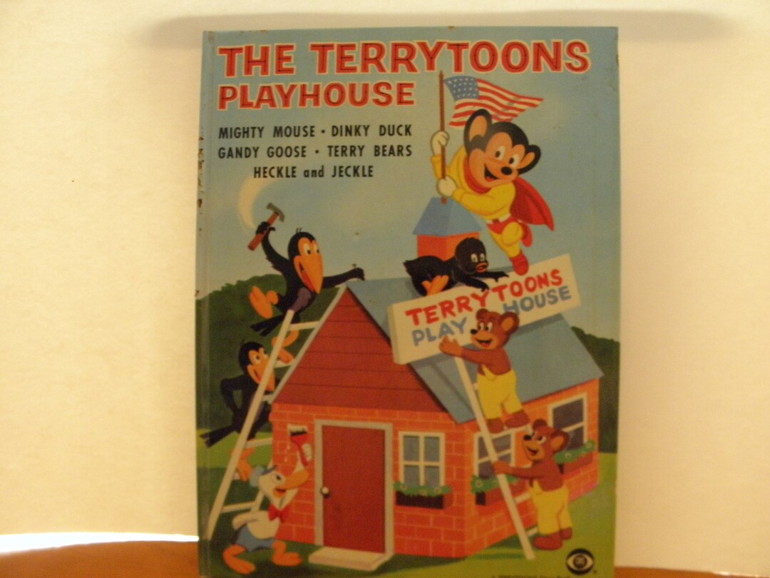 The Terrytoons Playhouse Book - Etsy