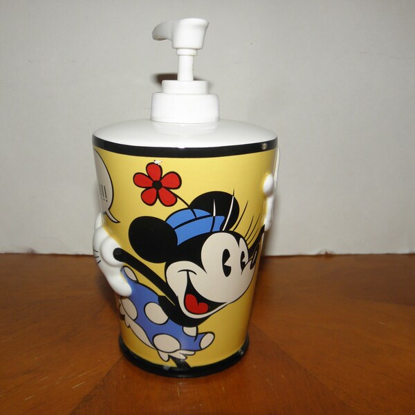 Mickey Mouse Soap Dispenser - Etsy