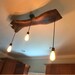 Live Edge Walnut Edison Bulb Light, Live Edge Kitchen Light, Live Edge ...
