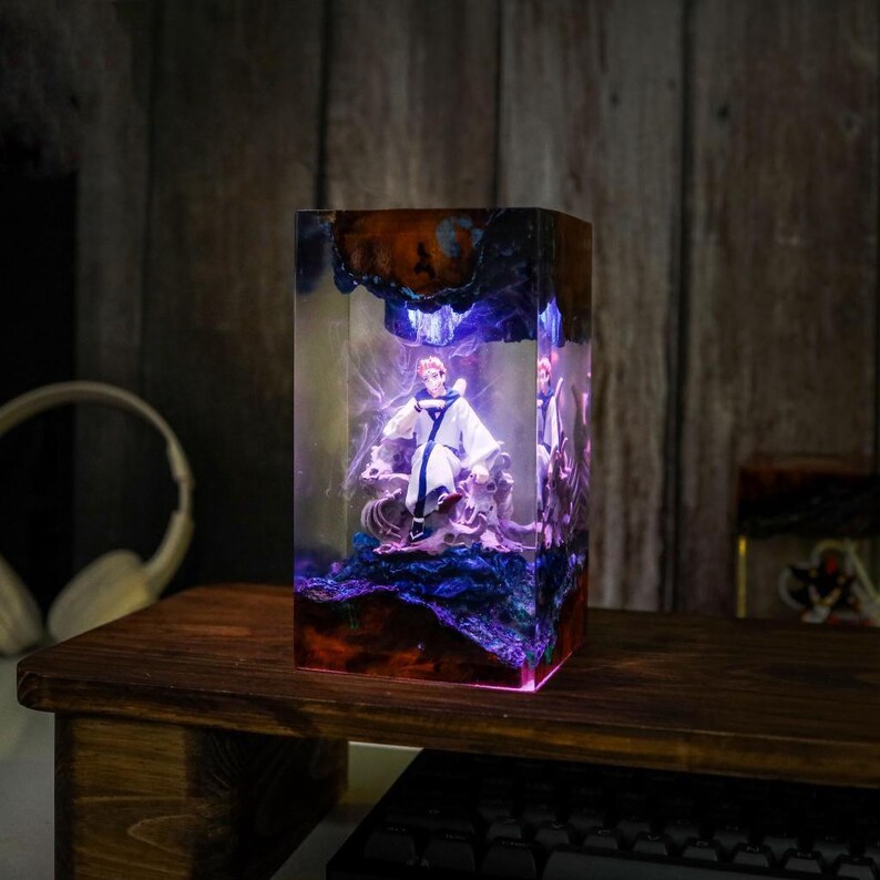 Jujutsu Kaisen Sukuna Night Light, Anime Figure Resin Art Desk Lamp ...