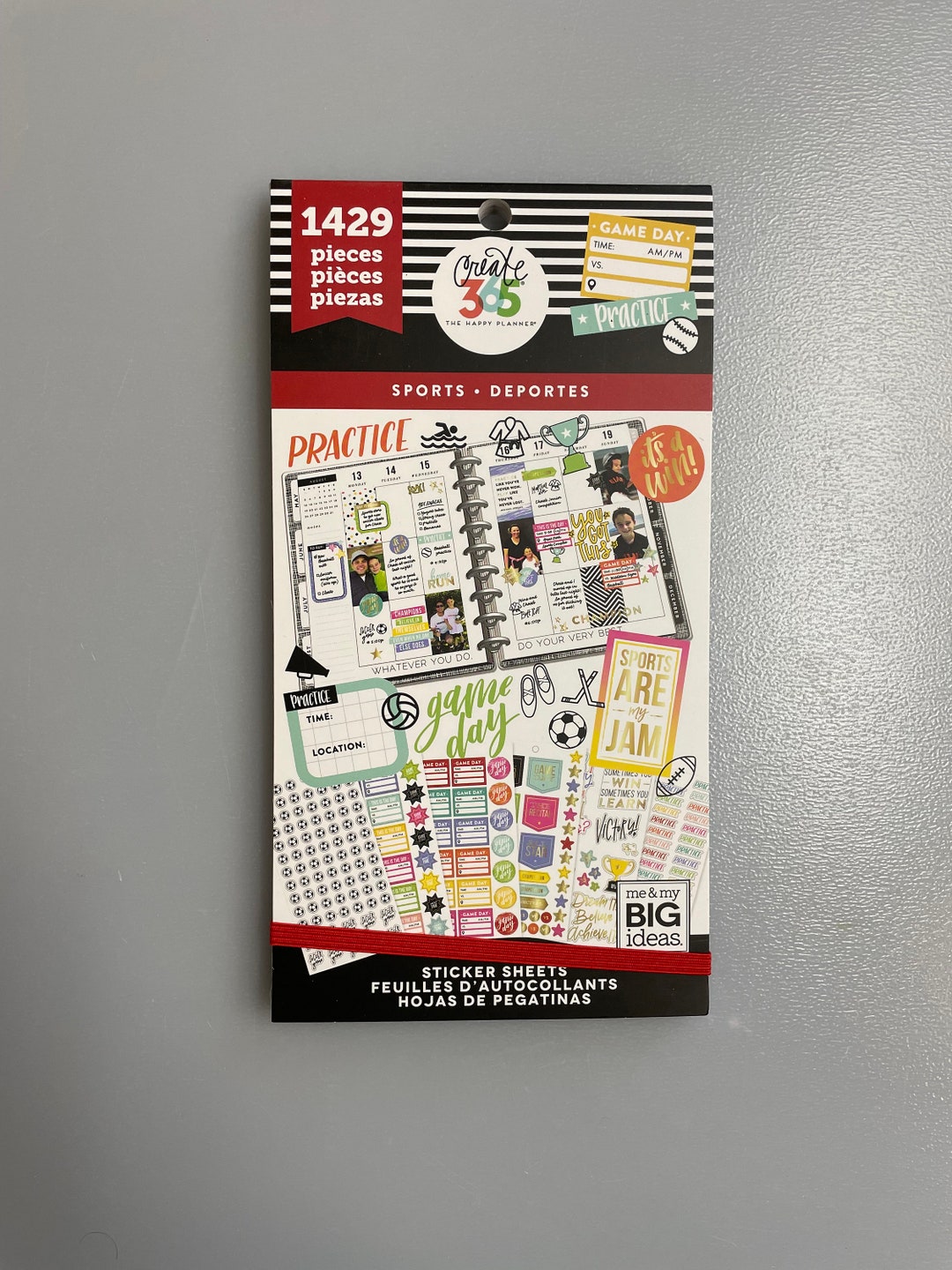 SPORTS the Happy Planner Sticker Sheets, 1429 Pieces, Planner Sticker ...
