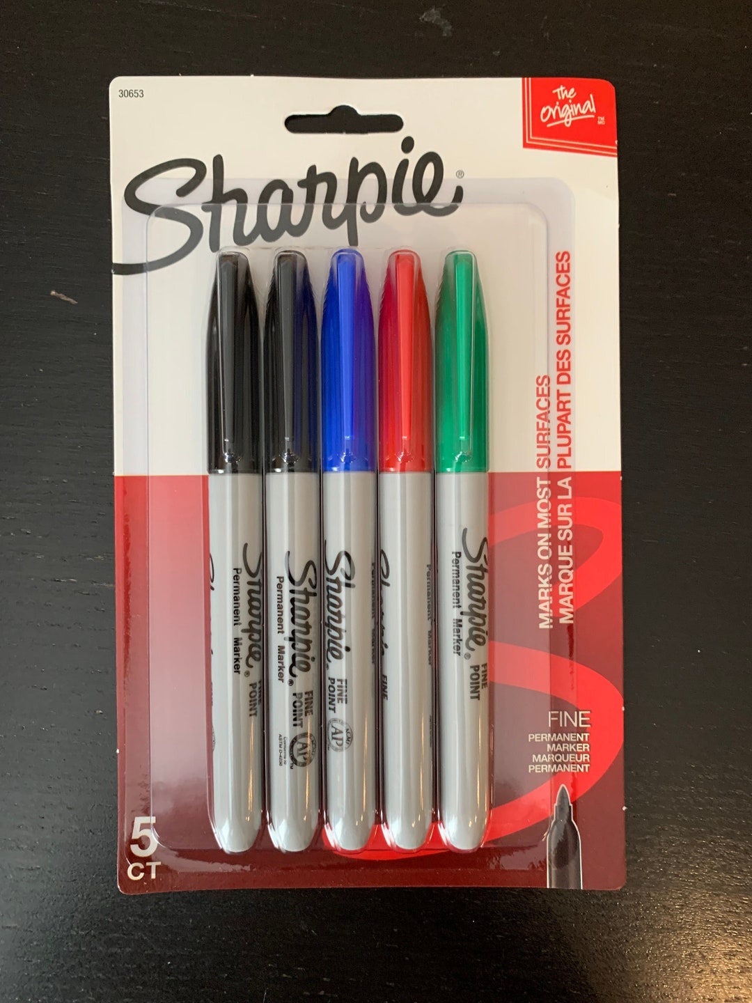 Sharpie 5-ct Assorted Colors Fine Point Permanent Markers, Back to ...