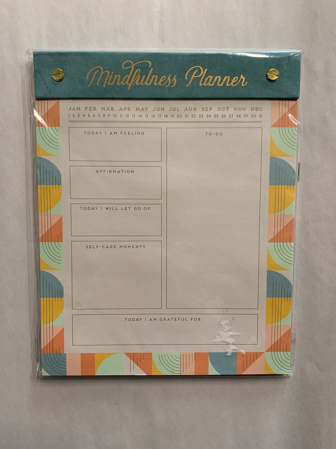 Mindfulness Planner Sheets, Notepad, Think Ink by Designworksink.com - Etsy