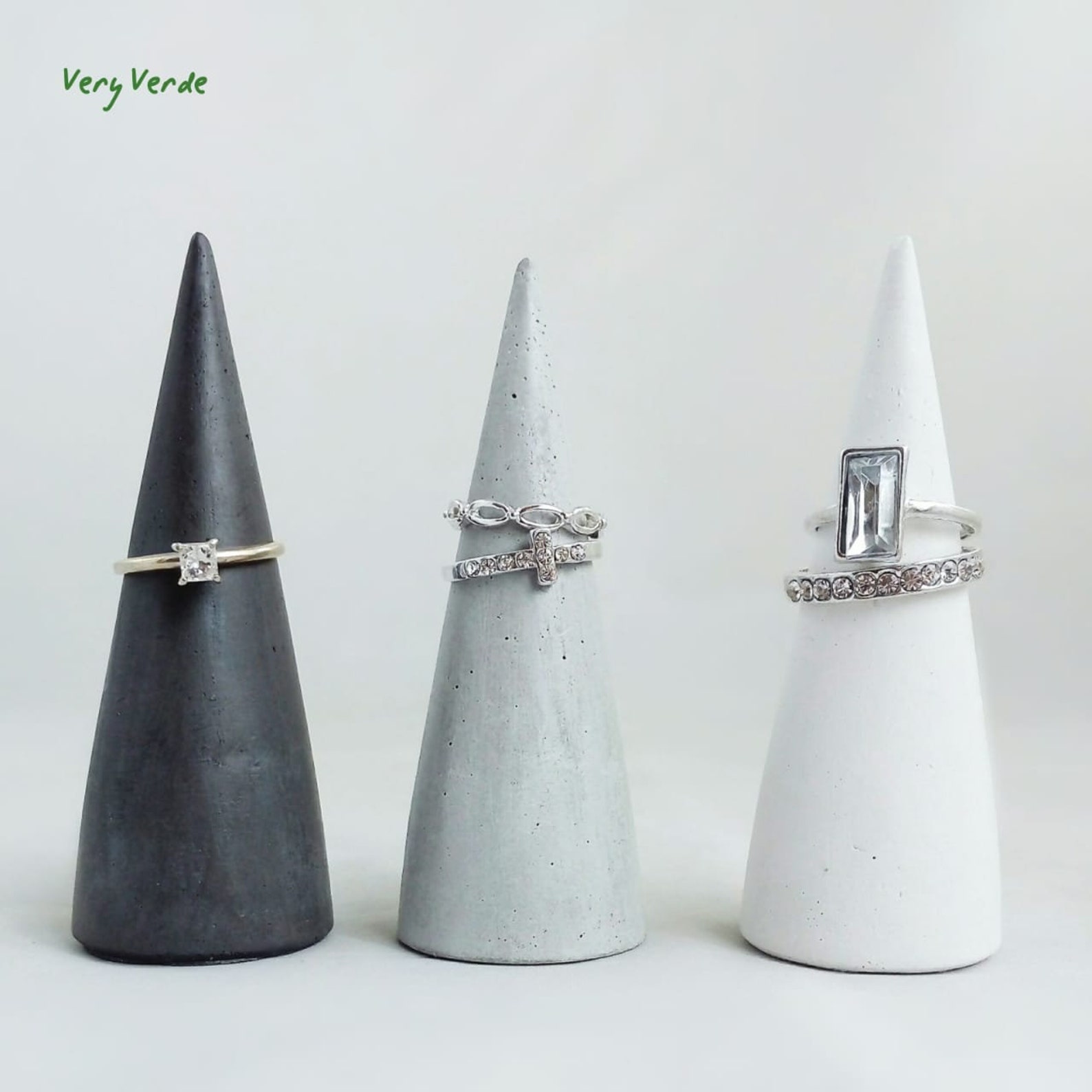 Concrete Ring Cones - Etsy