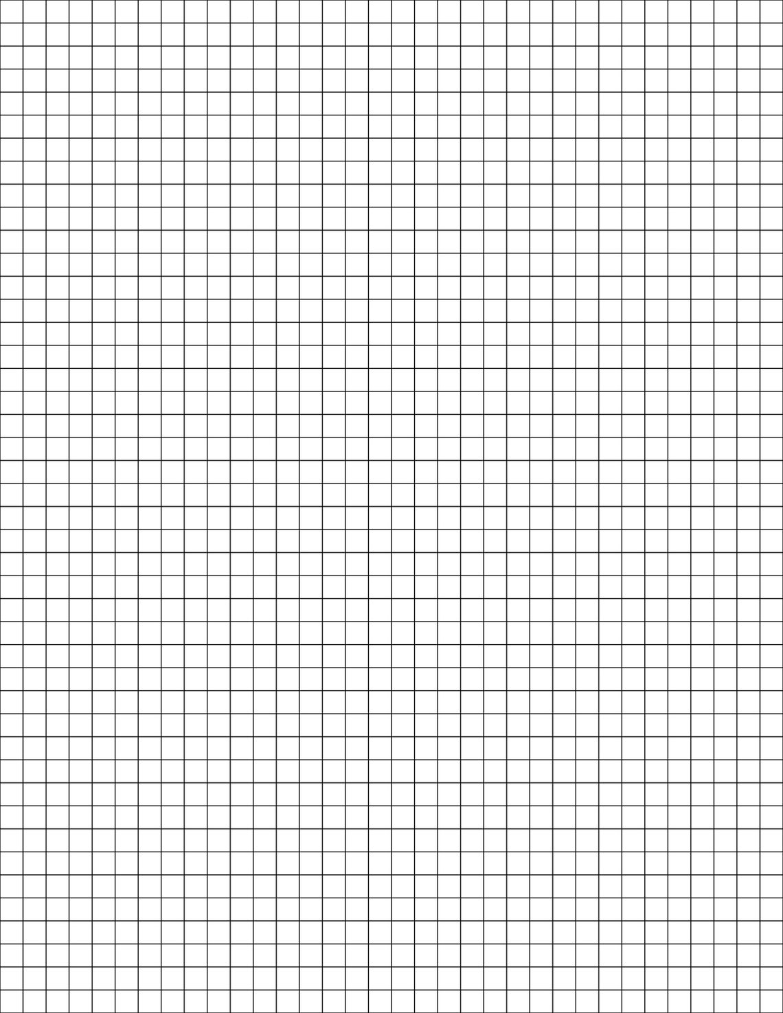 Plain Graph Paper, Instant Download, 8.5 X 11 Inches - Etsy