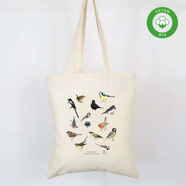 Bird Tote Bag - Etsy