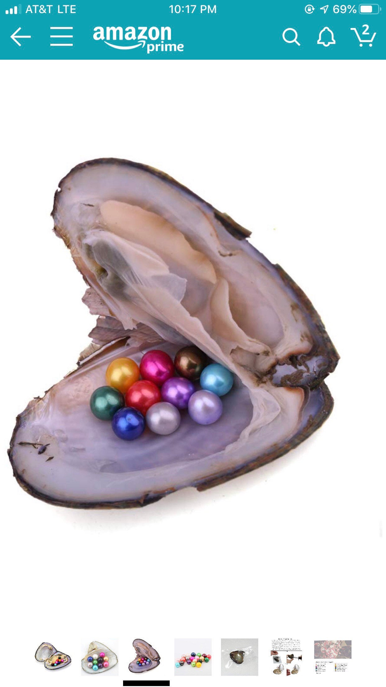 Ostras reales con perlas reales en su interior | Etsy