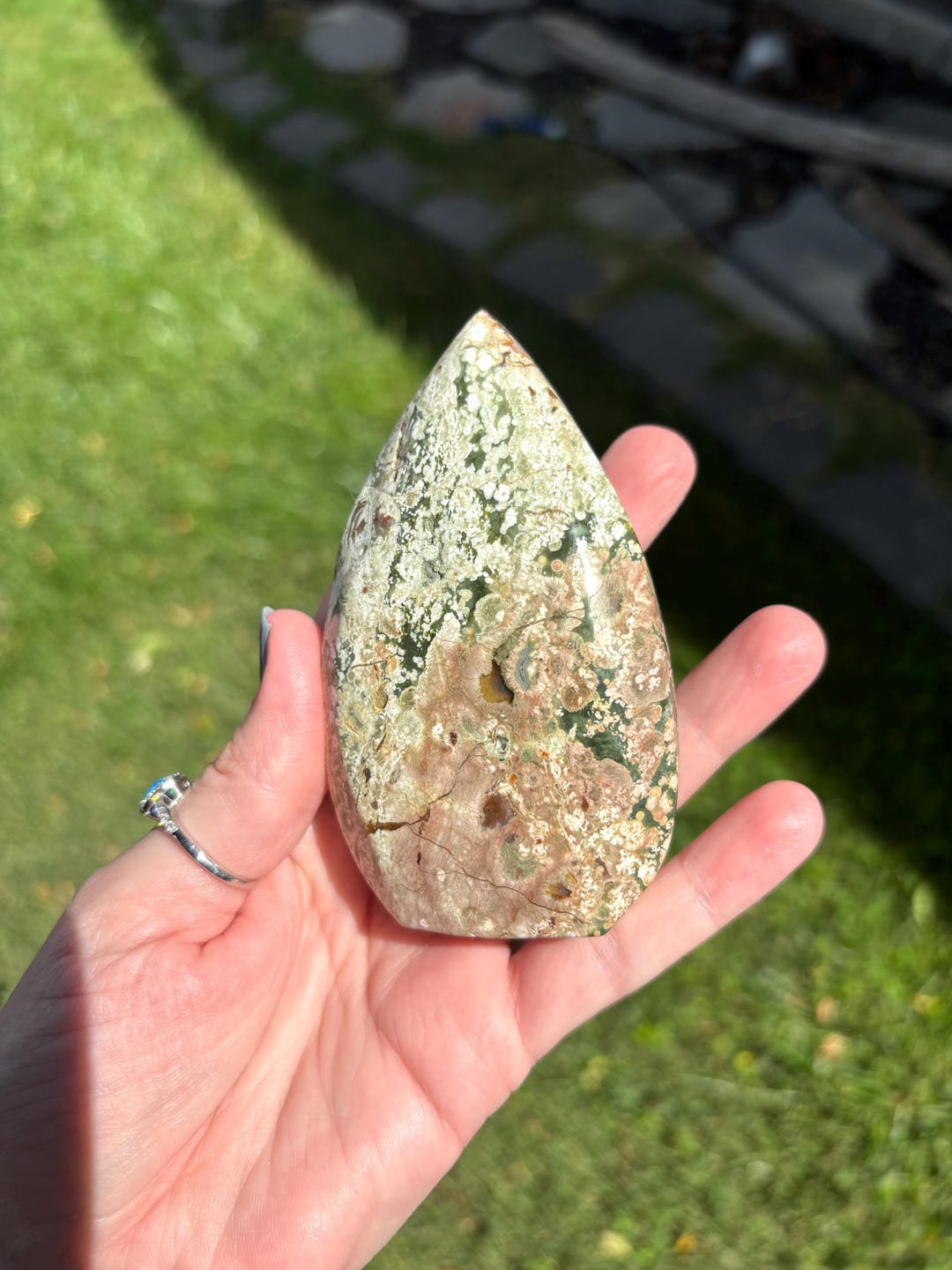 Rainforest Jasper Freeform, Gemstone Free Forms, Crystal Free Forms ...