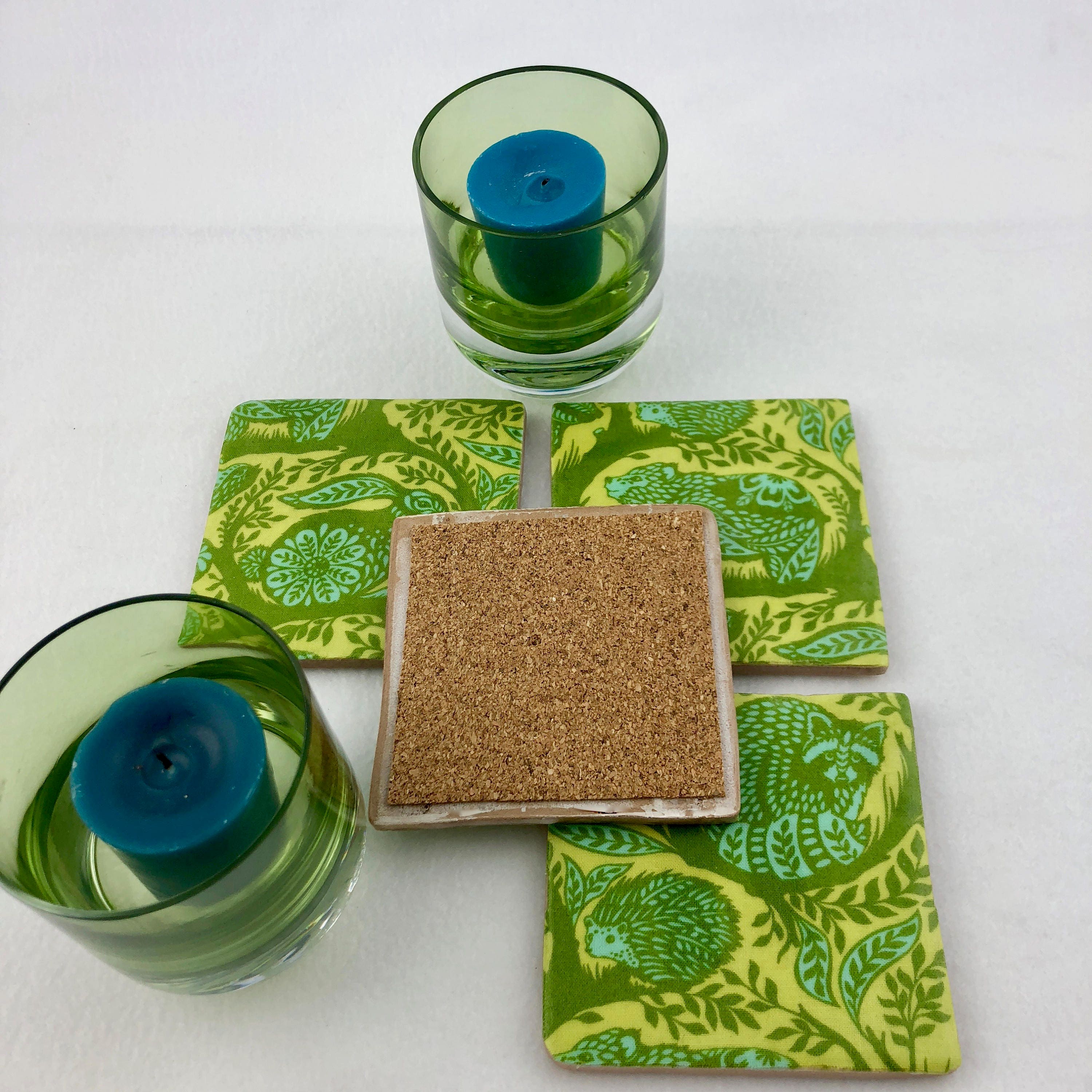 Forest Animal Coaster Set Add a Touch of Spring to Your Home Decor With ...